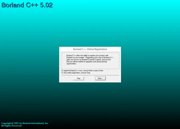 Download Borland Turbo C++ for Windows