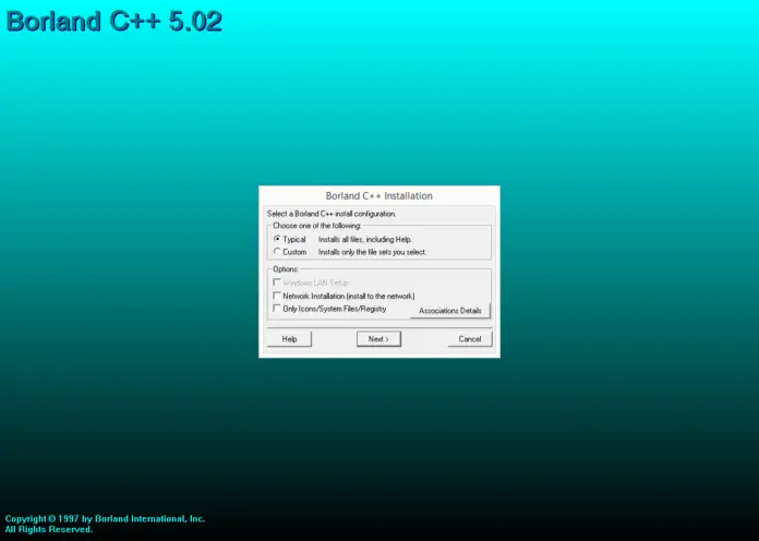 Download Borland Turbo C++ for Windows