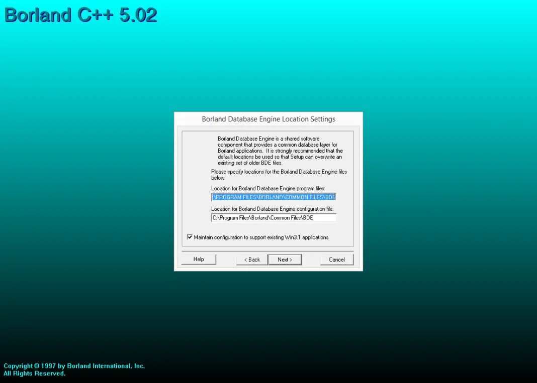Download Borland Turbo C++ for Windows