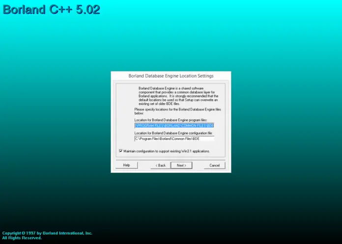 Download Borland Turbo C++ for Windows