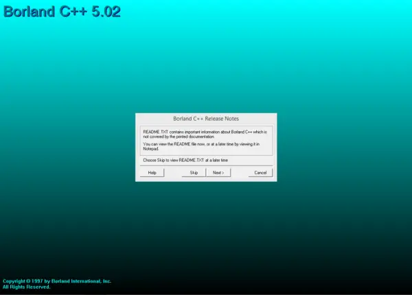 Download Borland Turbo C++ for Windows