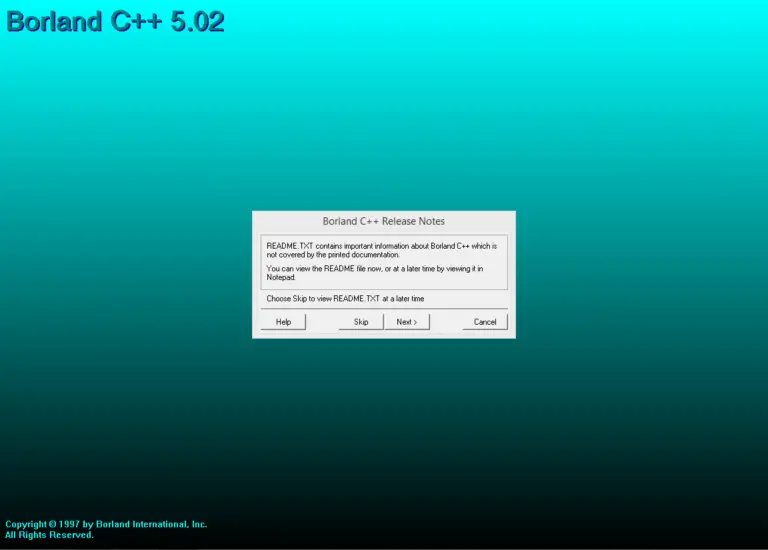 Download Borland Turbo C++ for Windows