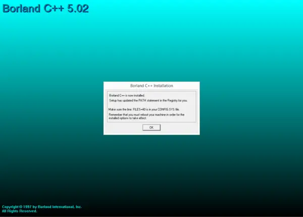 Download Borland Turbo C++ for Windows