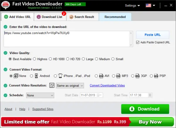 Fast Video Downloader Review: Best Way to Download Videos Offline?