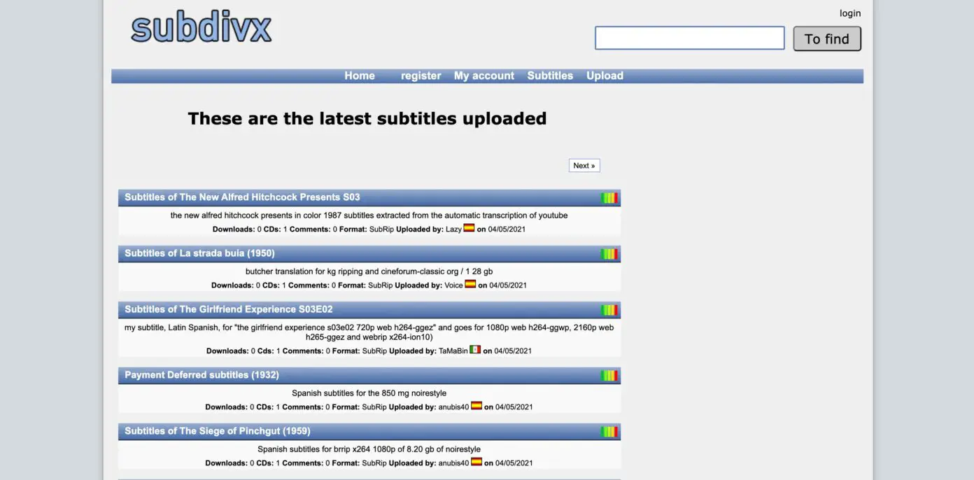 12 Best Subtitles Download Sites for Movies & TV Shows (SRT)