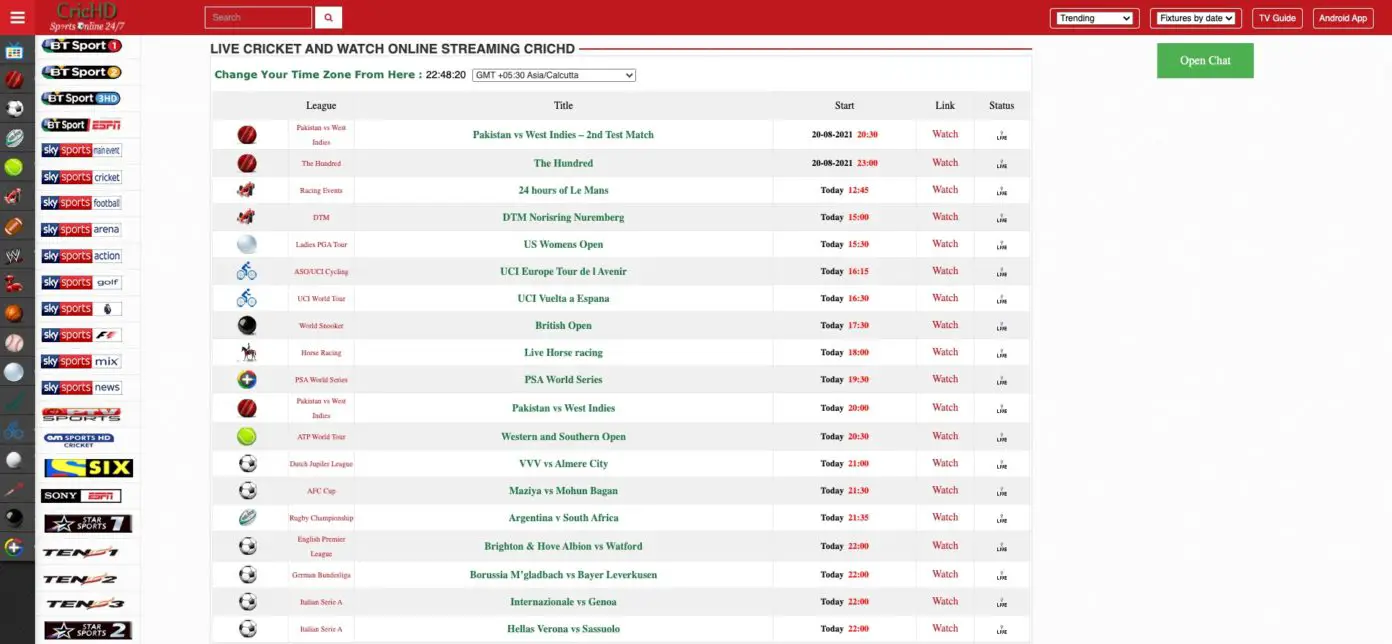 13 Best Free Sports Streaming Sites