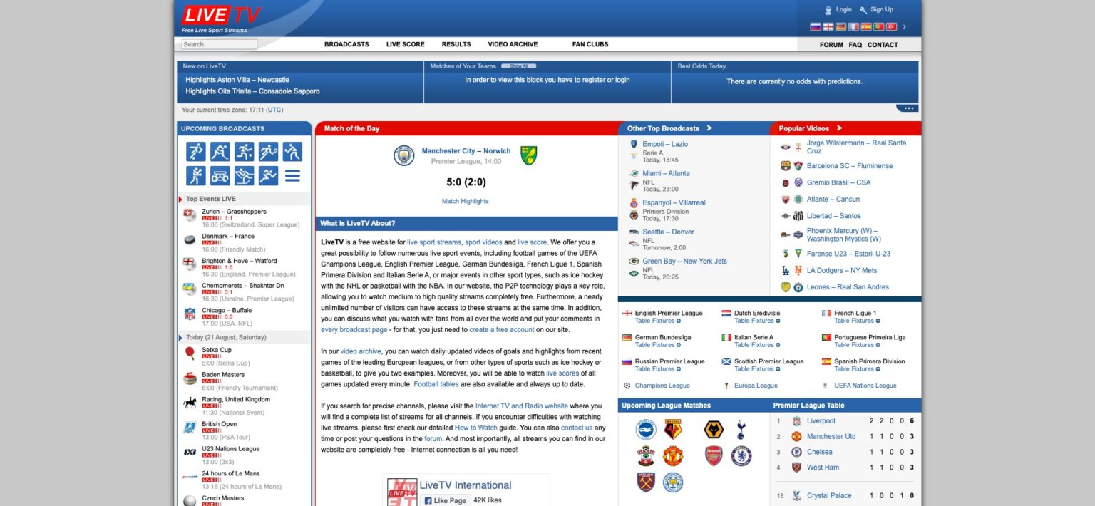 13 Best Free Sports Streaming Sites