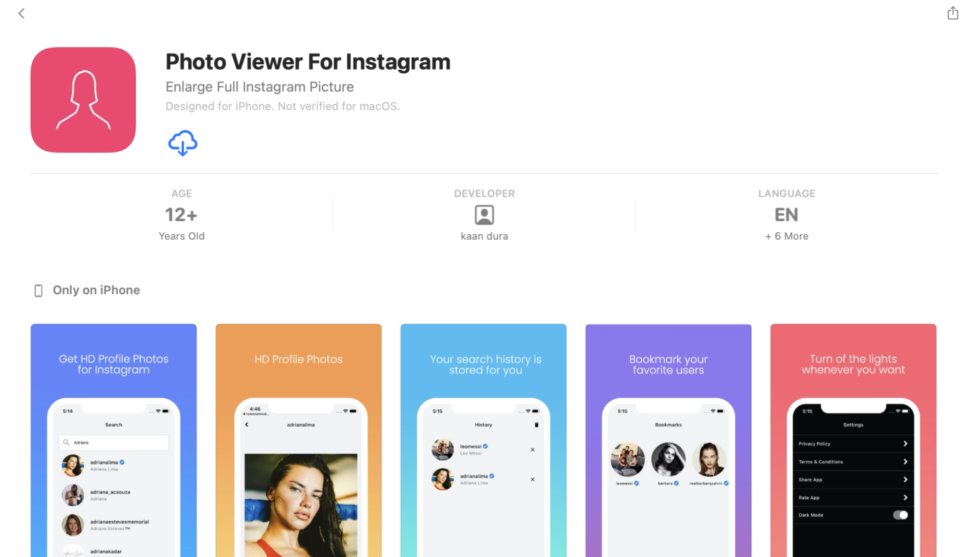 How To View Full-Size Instagram Photos