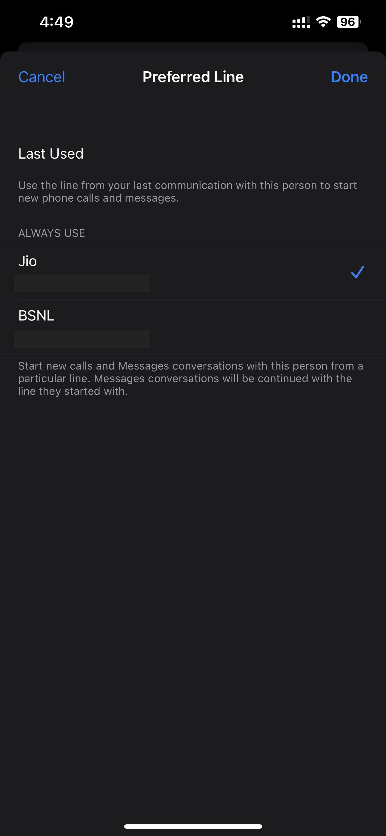 How to Fix "Last Line No Longer Available" on iPhone