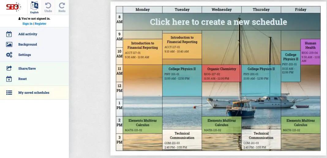 12 Best College/Class Schedule Makers to Help Manage Time