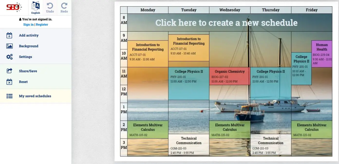 12 Best College/Class Schedule Makers to Help Manage Time