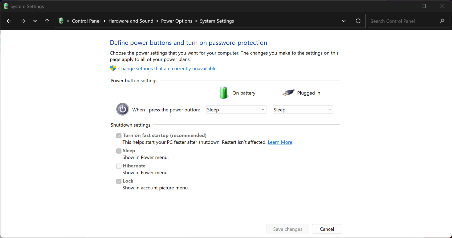 How to Enable or Disable Fast Startup on Windows 11