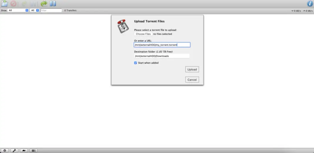 How to Create Torrent Files with Transmission