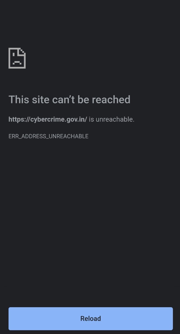 Fix ERR_ADDRESS_UNREACHABLE on Chrome Android