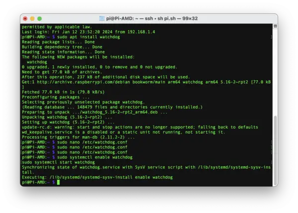 How to Setup Watchdog on Raspberry Pi