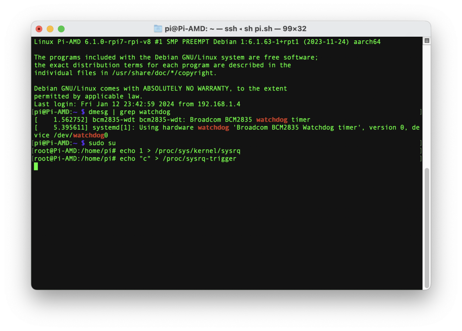 How to Setup Watchdog on Raspberry Pi