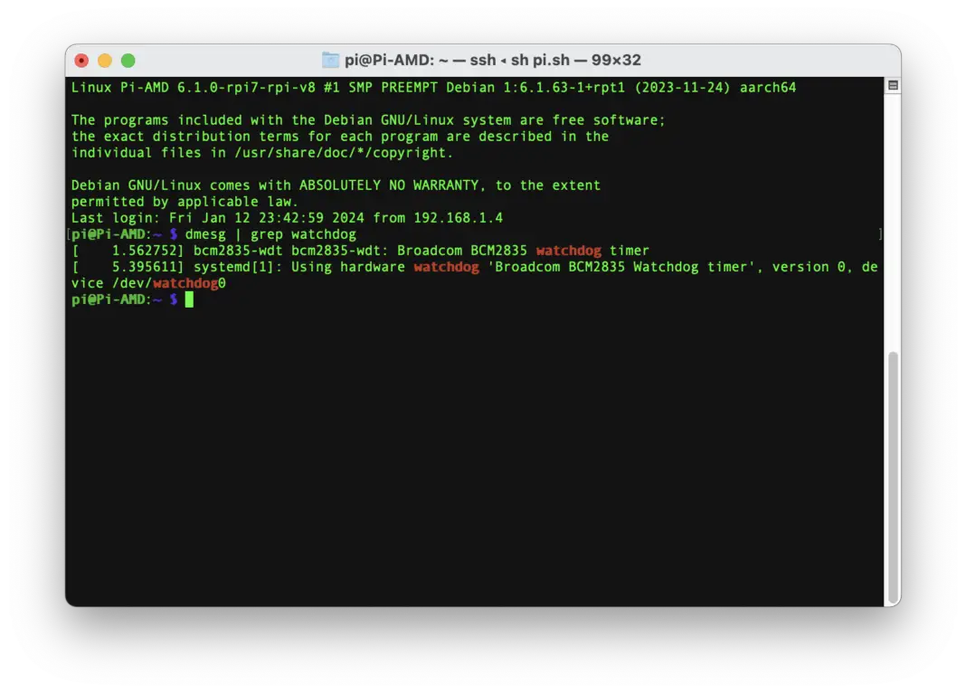 How to Setup Watchdog on Raspberry Pi
