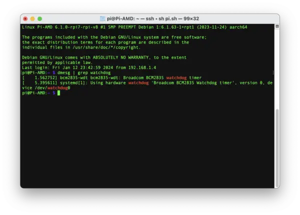 How to Setup Watchdog on Raspberry Pi