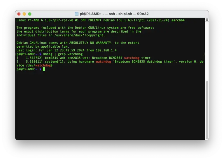 How to Setup Watchdog on Raspberry Pi