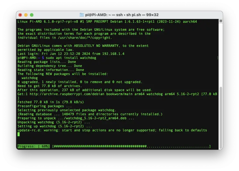 How to Setup Watchdog on Raspberry Pi
