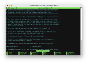 How to Setup Watchdog on Raspberry Pi