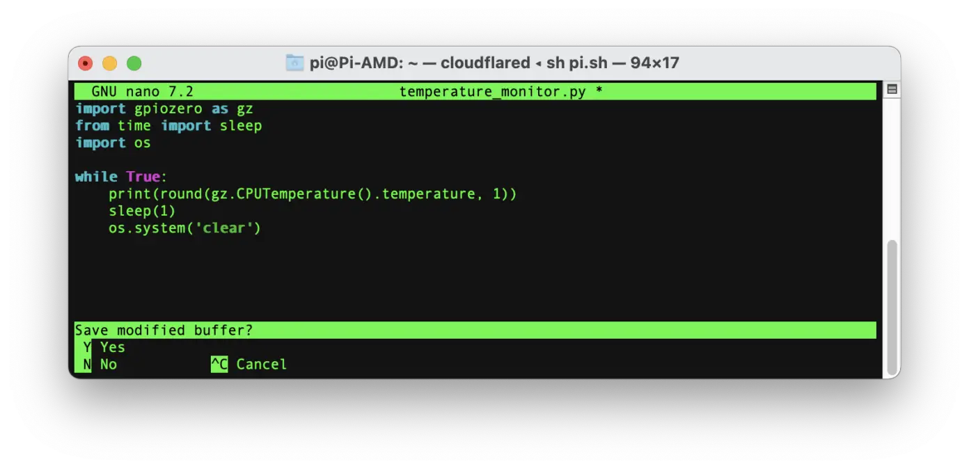 How to Monitor the Raspberry Pi's Temperature