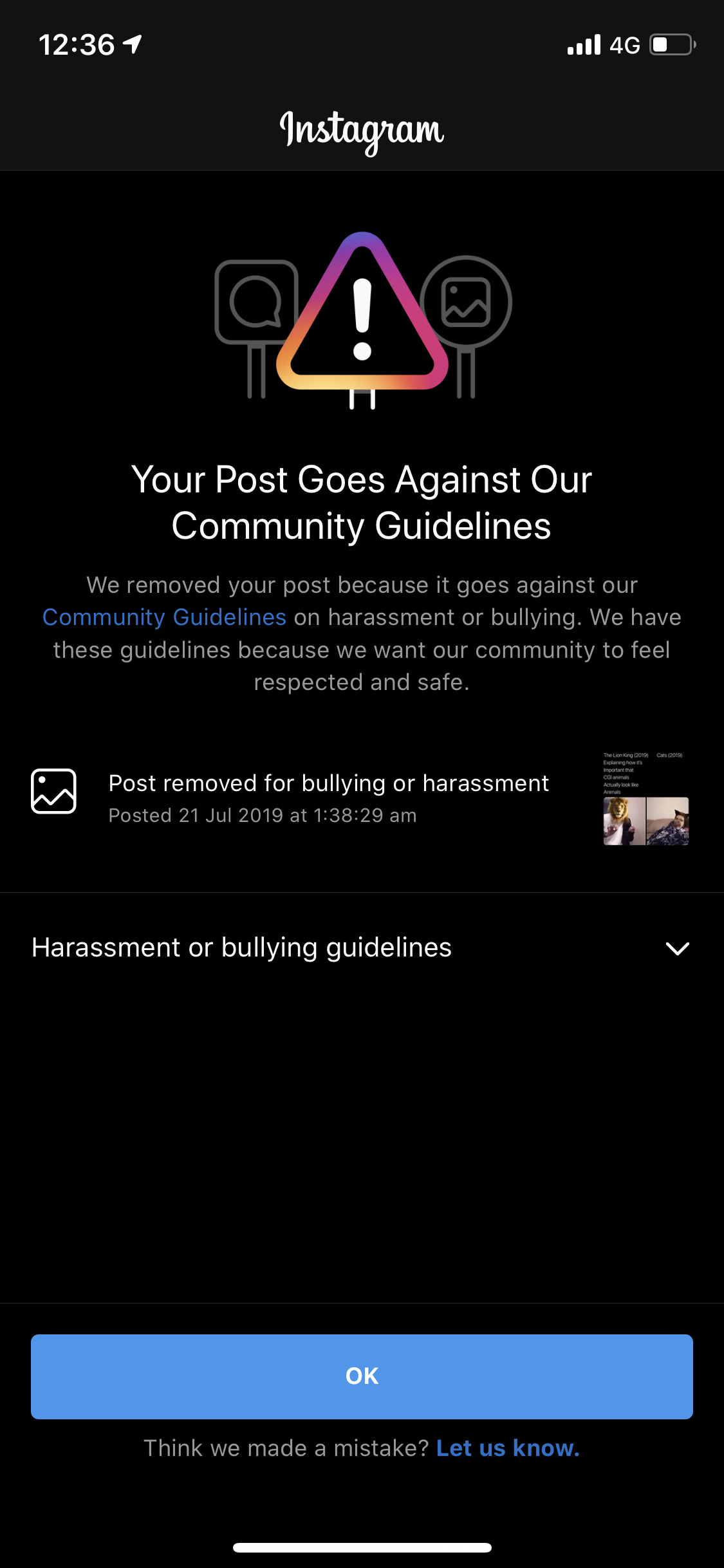 How To Know If Someone Reported You On Instagram